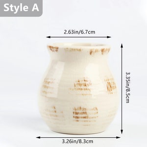 Ceramic Vases Rustic Coastal Small Vases Home Decor, Modern Farmhouse ...