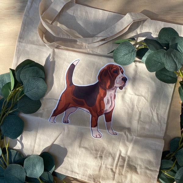 Beagle Tote Bag - Etsy