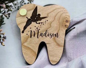 DIGITAL FILE SVG Cut File Tooth Fairy Box, Tooth Fairy Keepsake Box ...