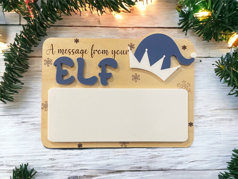 Message From Your Elf - Etsy