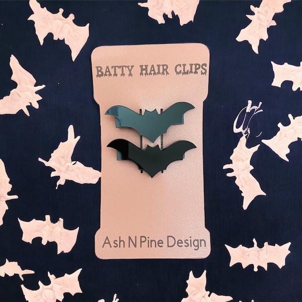 Bat Hair Accessories - Etsy