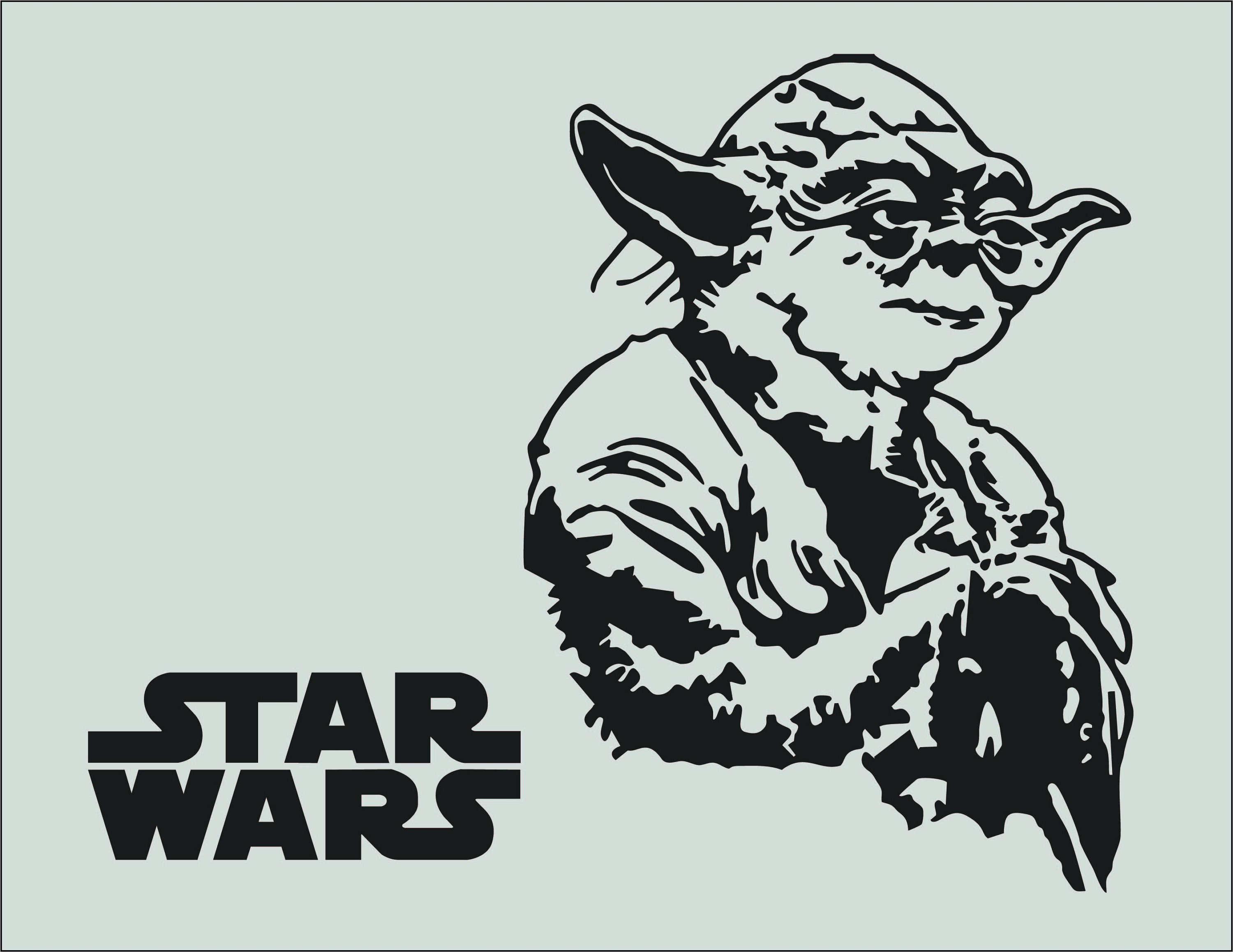 Master Yoda Vektor Clipart Grafiken Digital Download svg ai - Etsy.de
