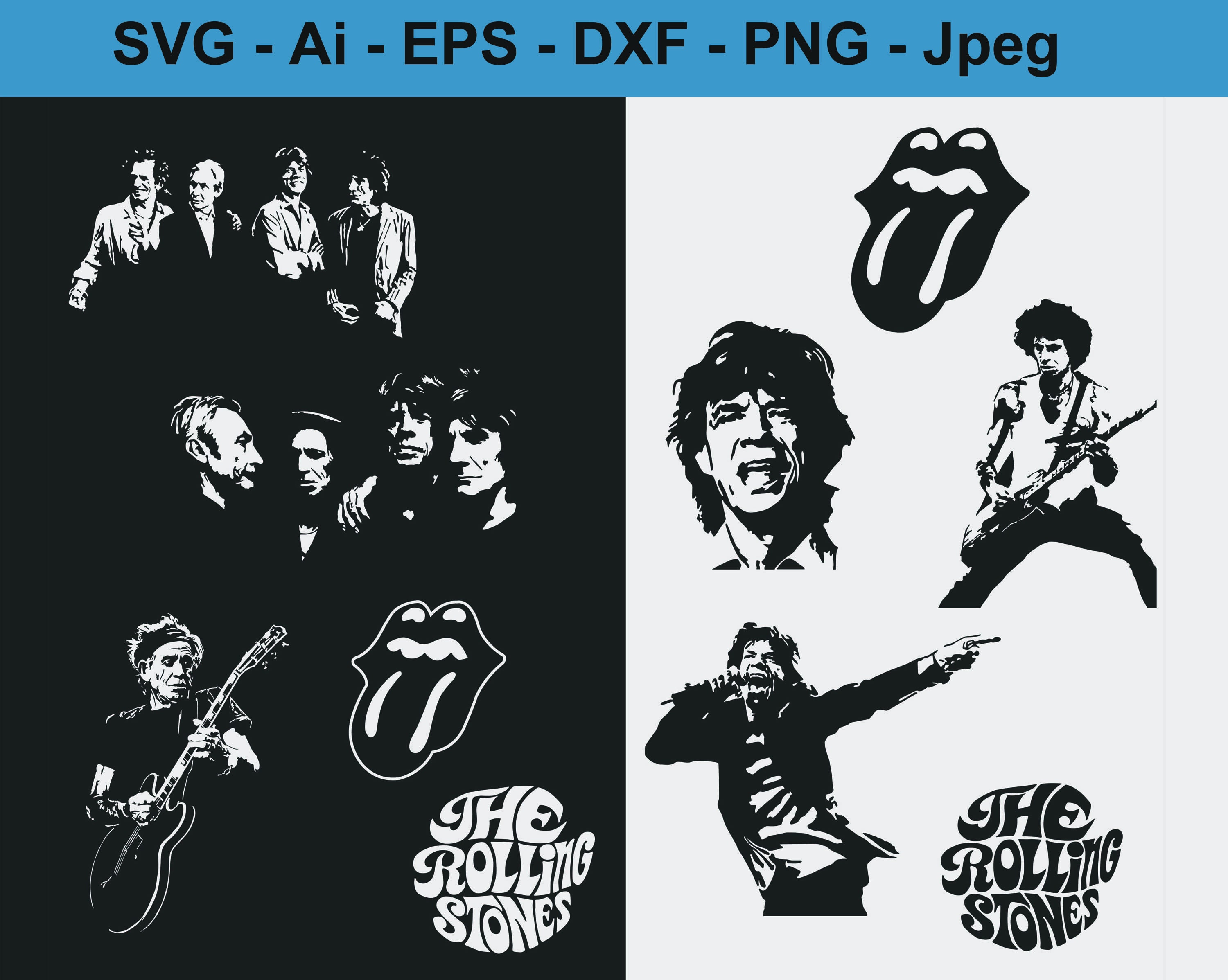Rolling Stones Clipart