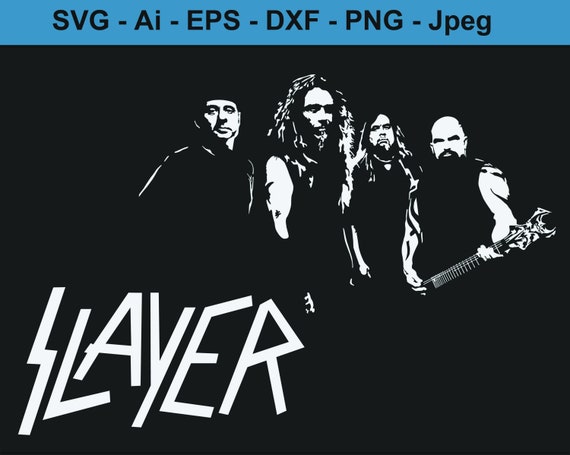 Slayer Vektor Clipart Grafiken Digital Download svg ai eps - Etsy.de