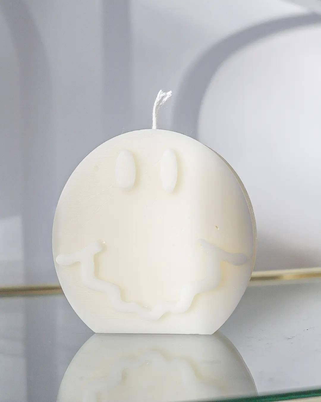 Smiley Candle Made With 100% Organic Soy Wax - Etsy