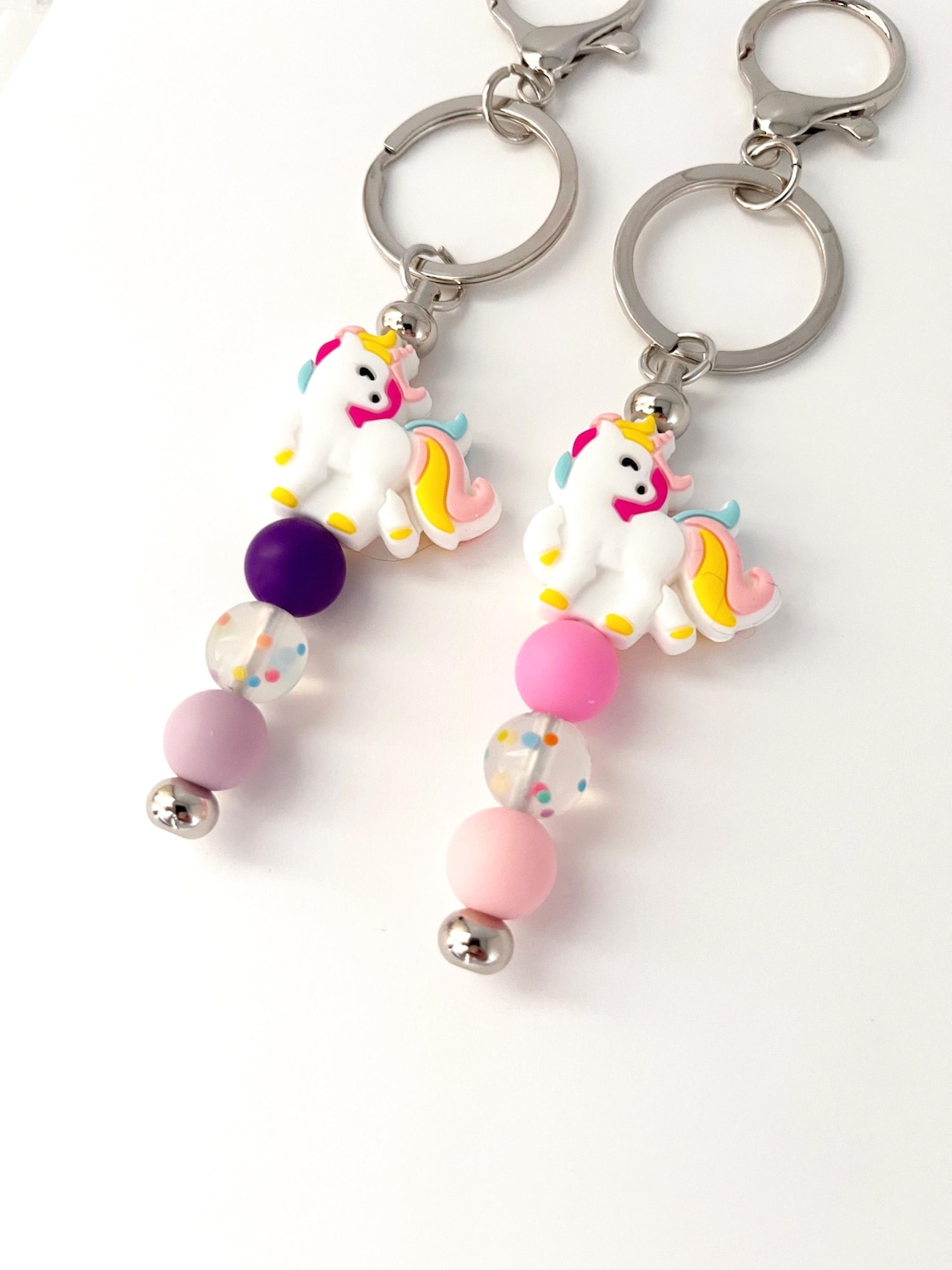 Unicorn Keychains, Unicorn Accessories, Gifts for Girls, Bag Charm ...