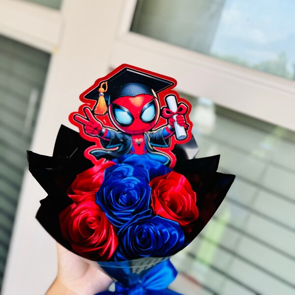 Ribbon Rose Bouquet - Etsy