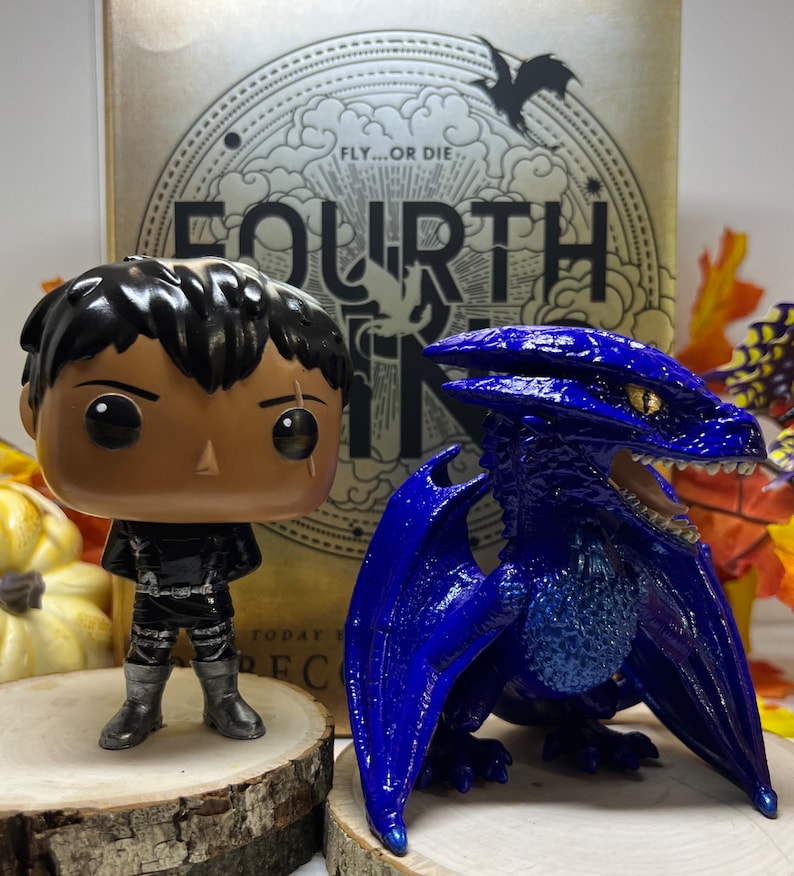 Officially Licensed Xaden Riorson With Sgaeyl From Fourth Wing - Etsy