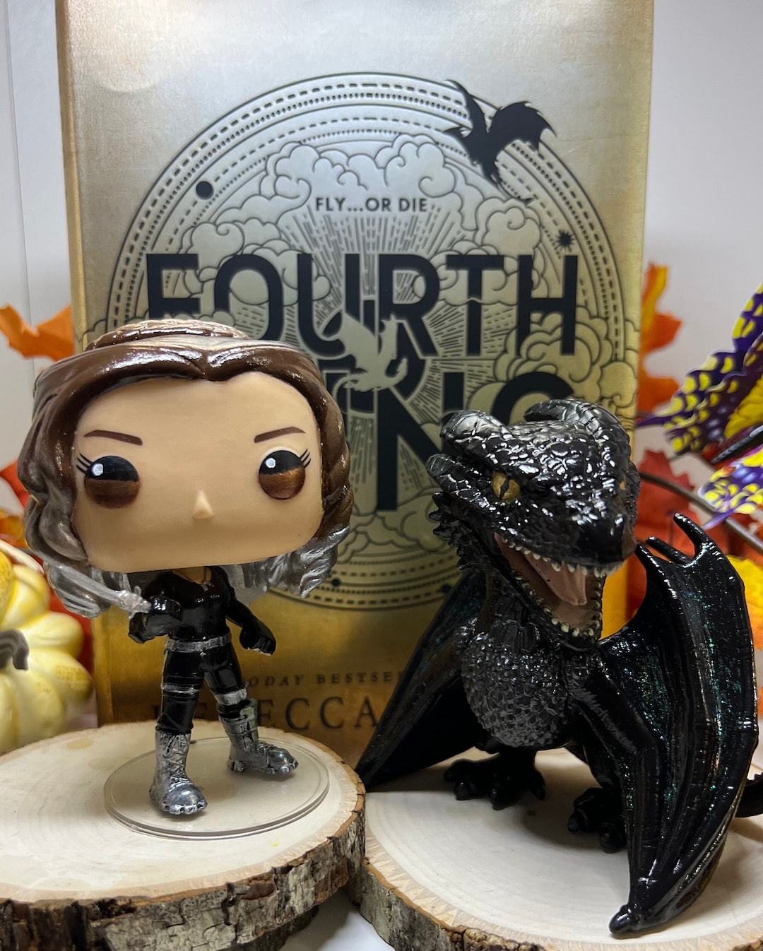 Officially Licensed Violet Sorrengail With Tairn - Etsy