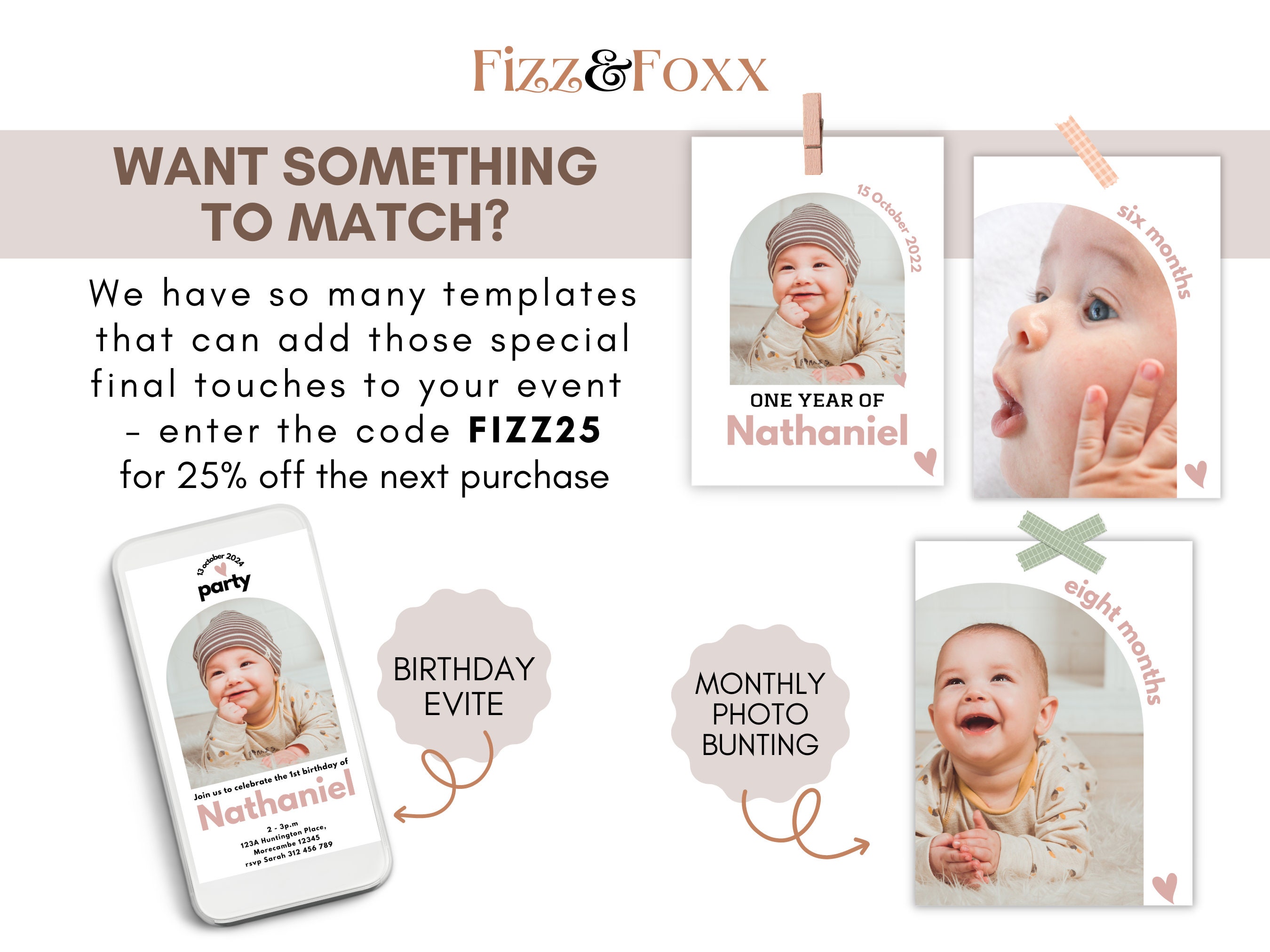 First Birthday Time Capsule Printable, Time Capsule Template, Time ...