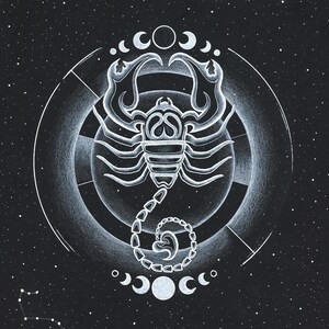 Scorpio - 8x10 Print - Etsy