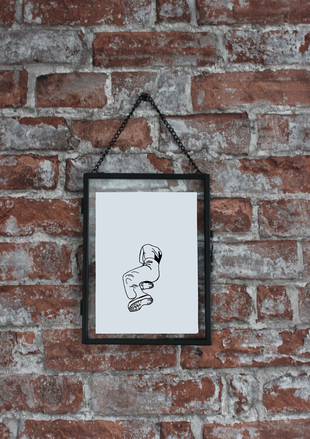 Minimalist Wall Art, Sad, Grief, Pain, Alone, Printable Wall Art ...