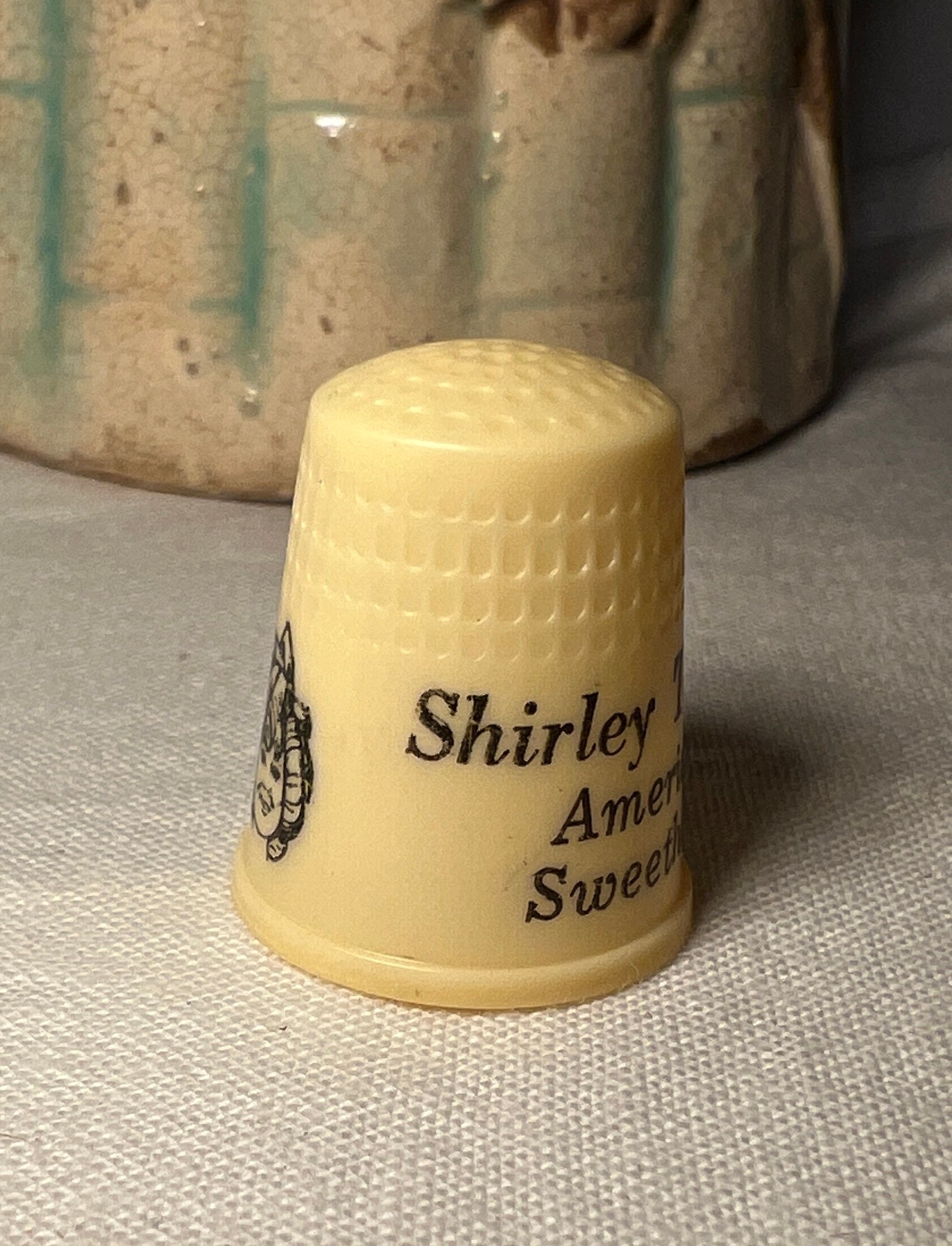 Shirley Temple Thimble, 1930s Movie Star Memorabilia - Etsy