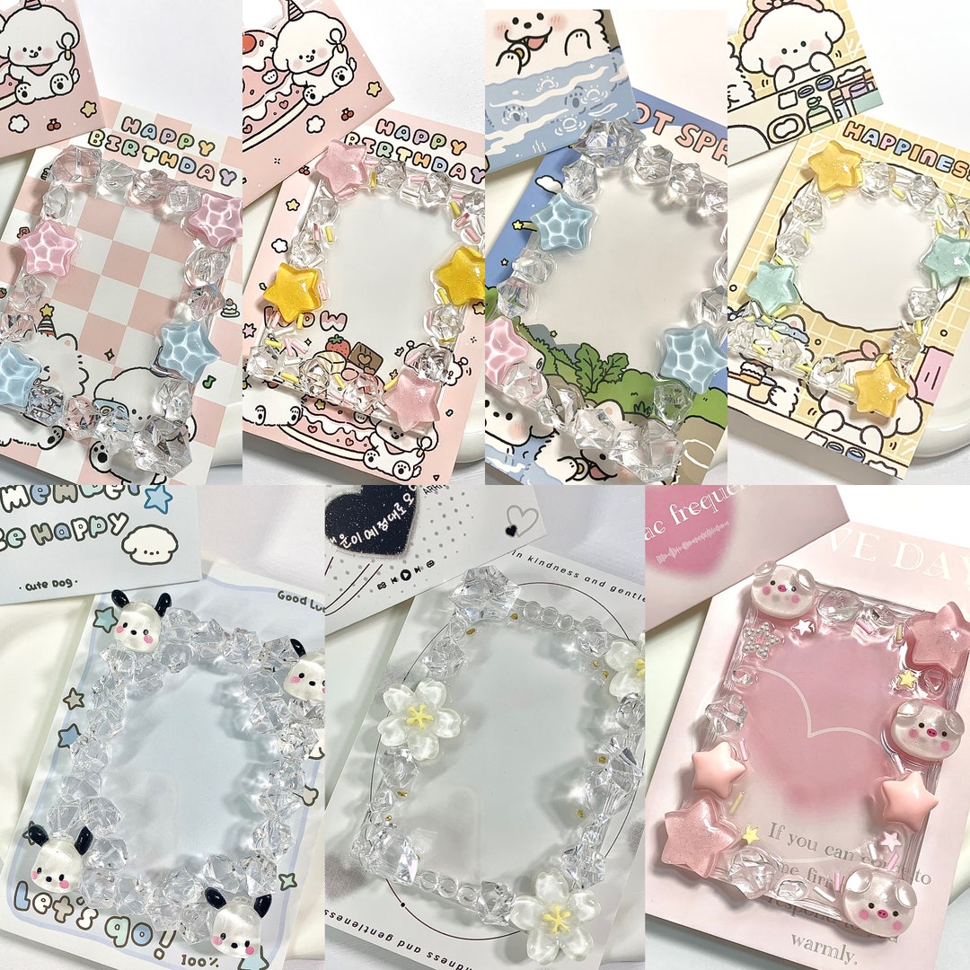 Decoden Toploader Star, Deco Toploader, Acrylic Photocard Protector, K ...