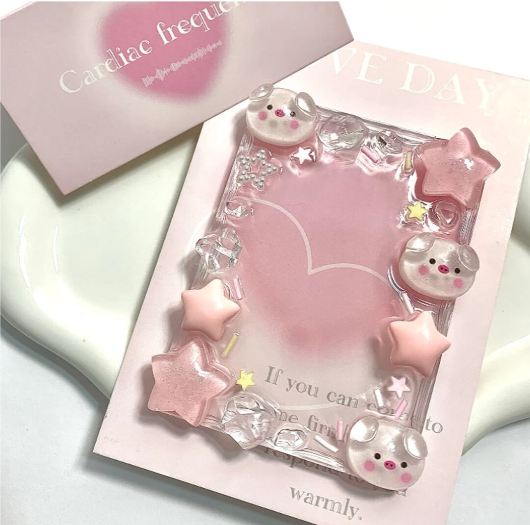 Decoden Toploader Star, Deco Toploader, Acrylic Photocard Protector, K ...