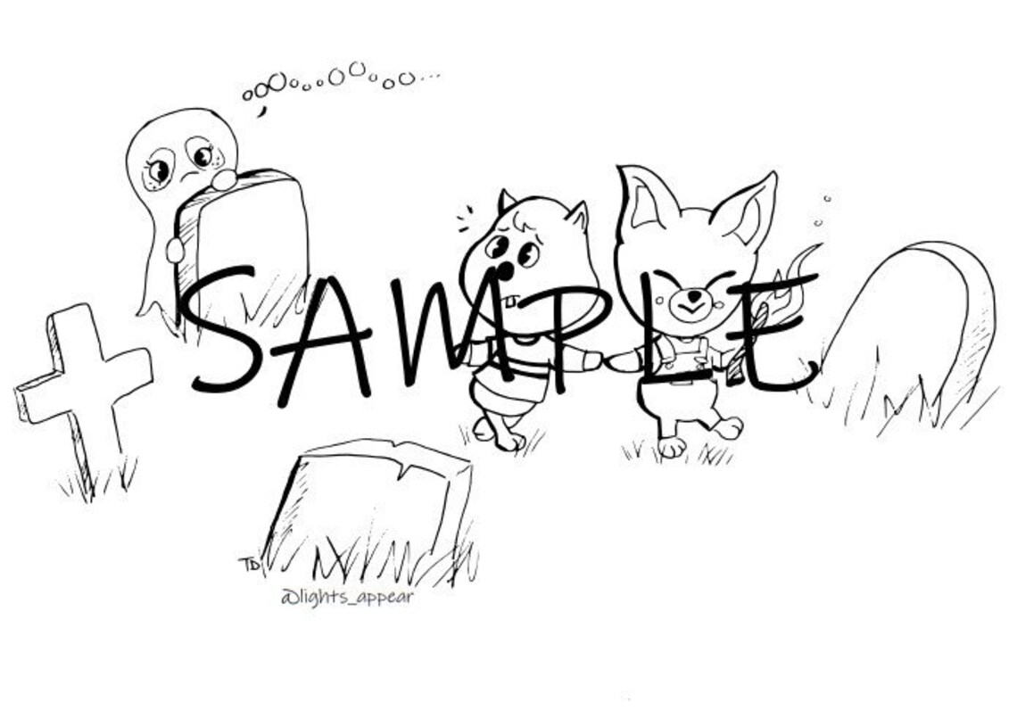 Halloween Mini Bundle 4 SKZOO Coloring Pages - Etsy