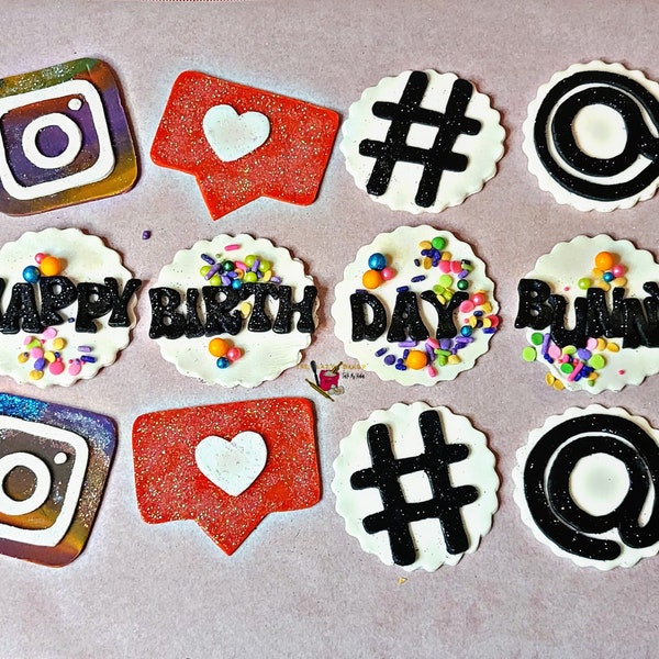 Youtube Cupcake Topper - Etsy