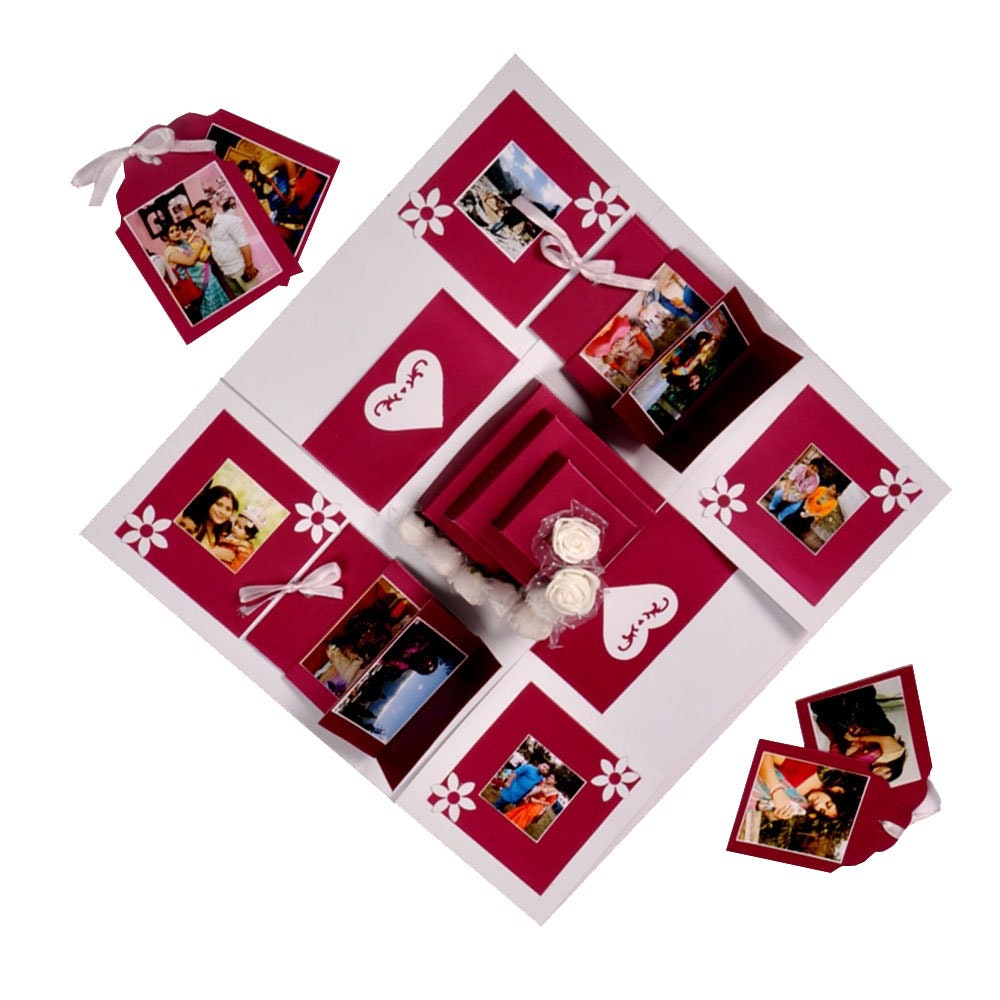 Exploding Gift Box Handmade Explosion Box Surprise Cake Explosion Box ...