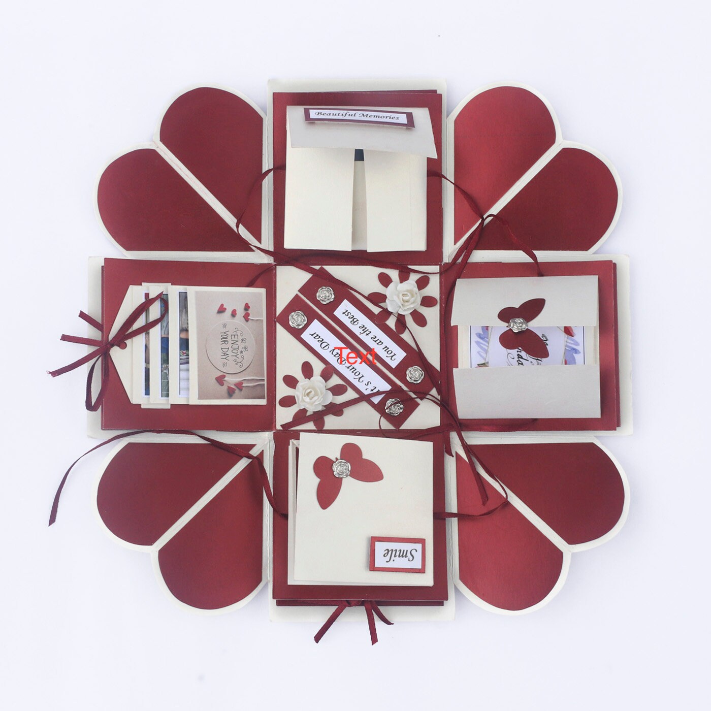 Explosion Box for Birthday Greeting Card /handmade Birthday Surprise ...