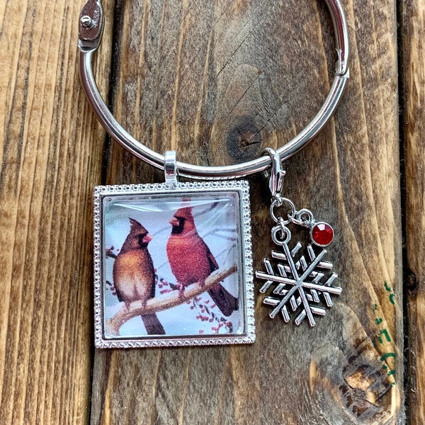Red Cardinal Charms - Etsy