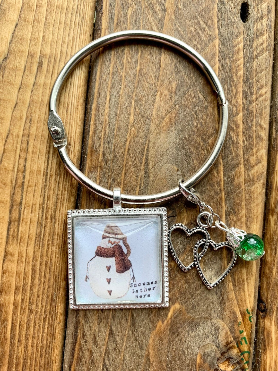 Snowman Thread Keep Christmas Floss Ring Snowman Thread - Etsy