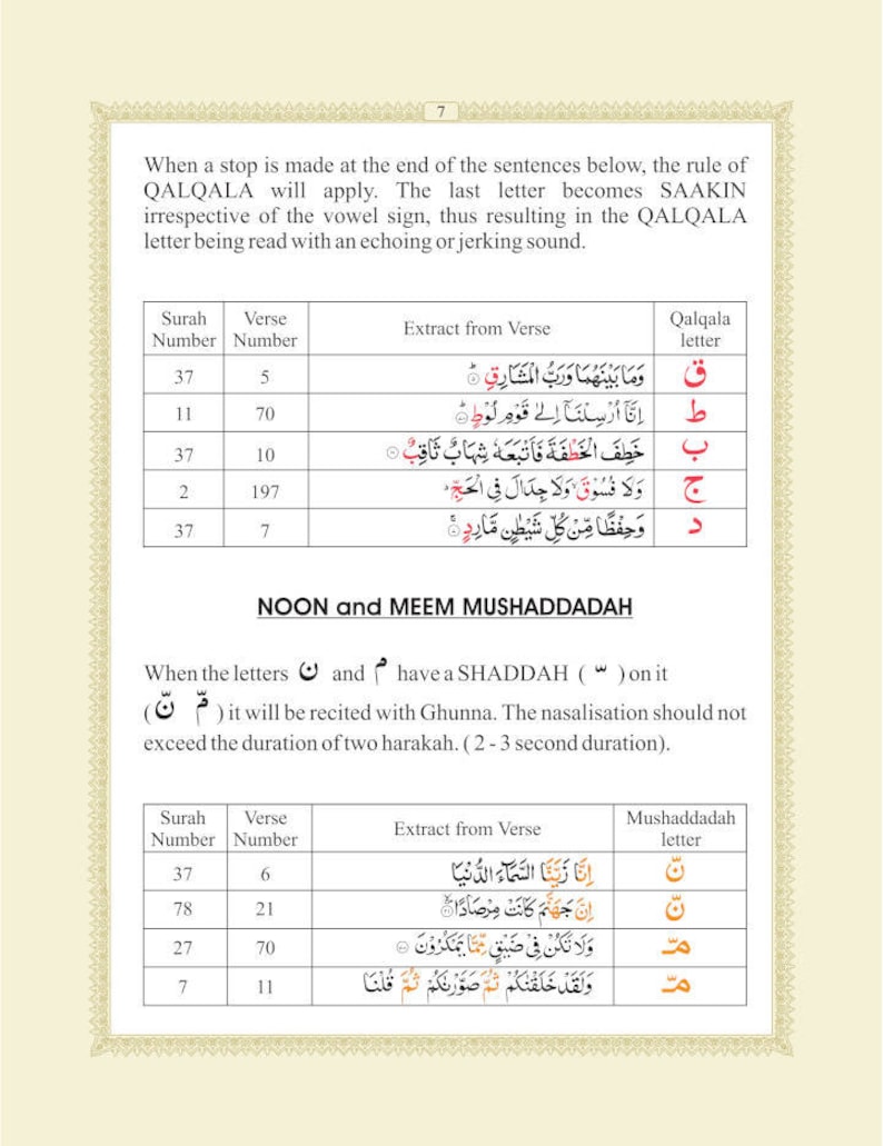 The Holy Quran Colour Coded Arabic Text and Transliteration With ...