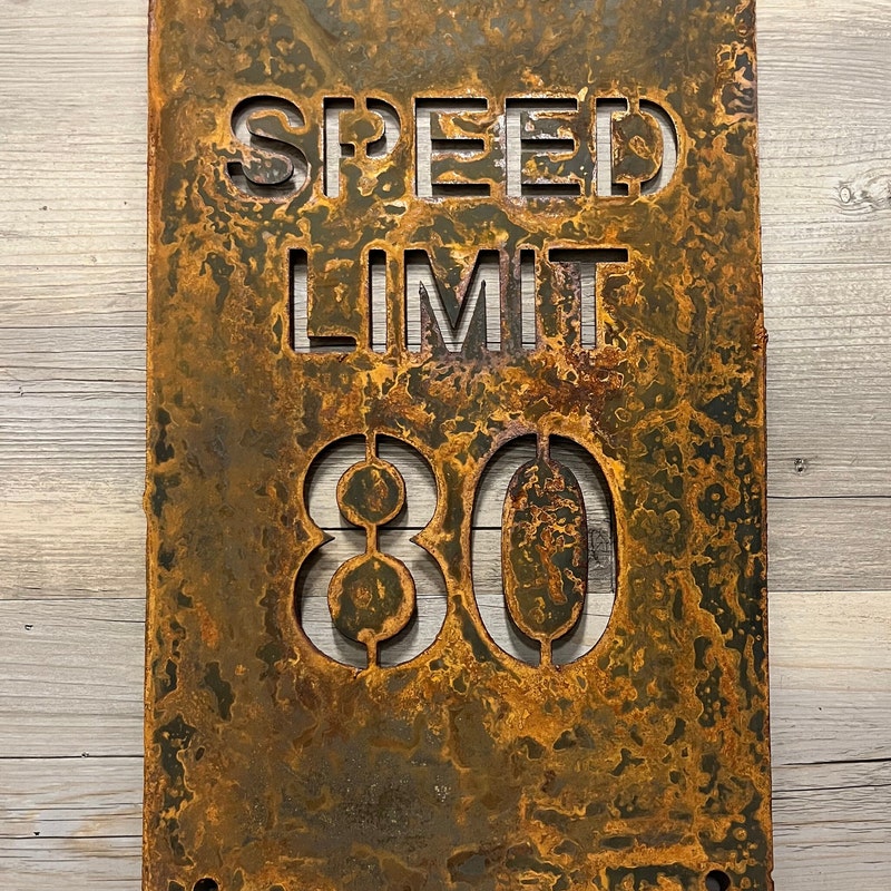 Rusty Garage Signs - Etsy