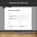 Dnd Character Journal Notion Template Session Log & Character Sheet W ...