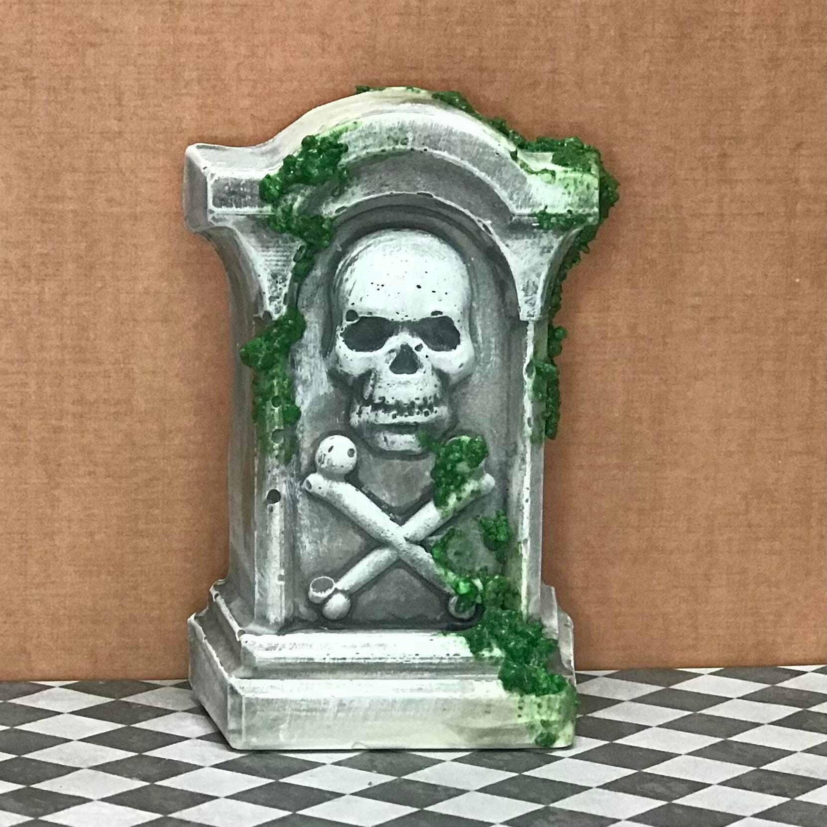 Miniature Tombstone Grave Stone for Cemetery or Haunted Diorama Scene ...