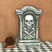 Miniature Tombstone Grave Stone for Cemetery or Haunted Diorama Scene ...