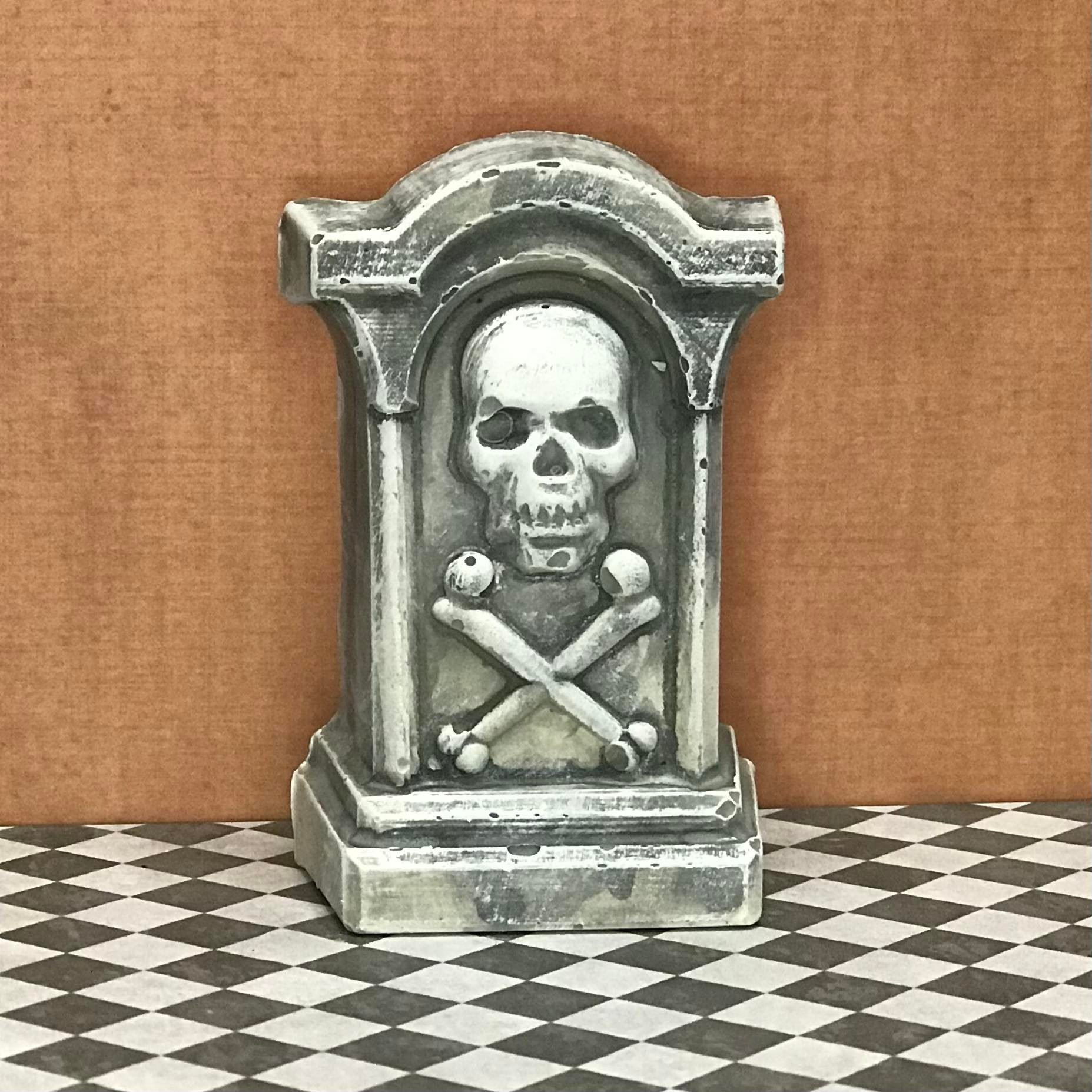 Miniature Tombstone Grave Stone for Cemetery or Haunted Diorama Scene ...