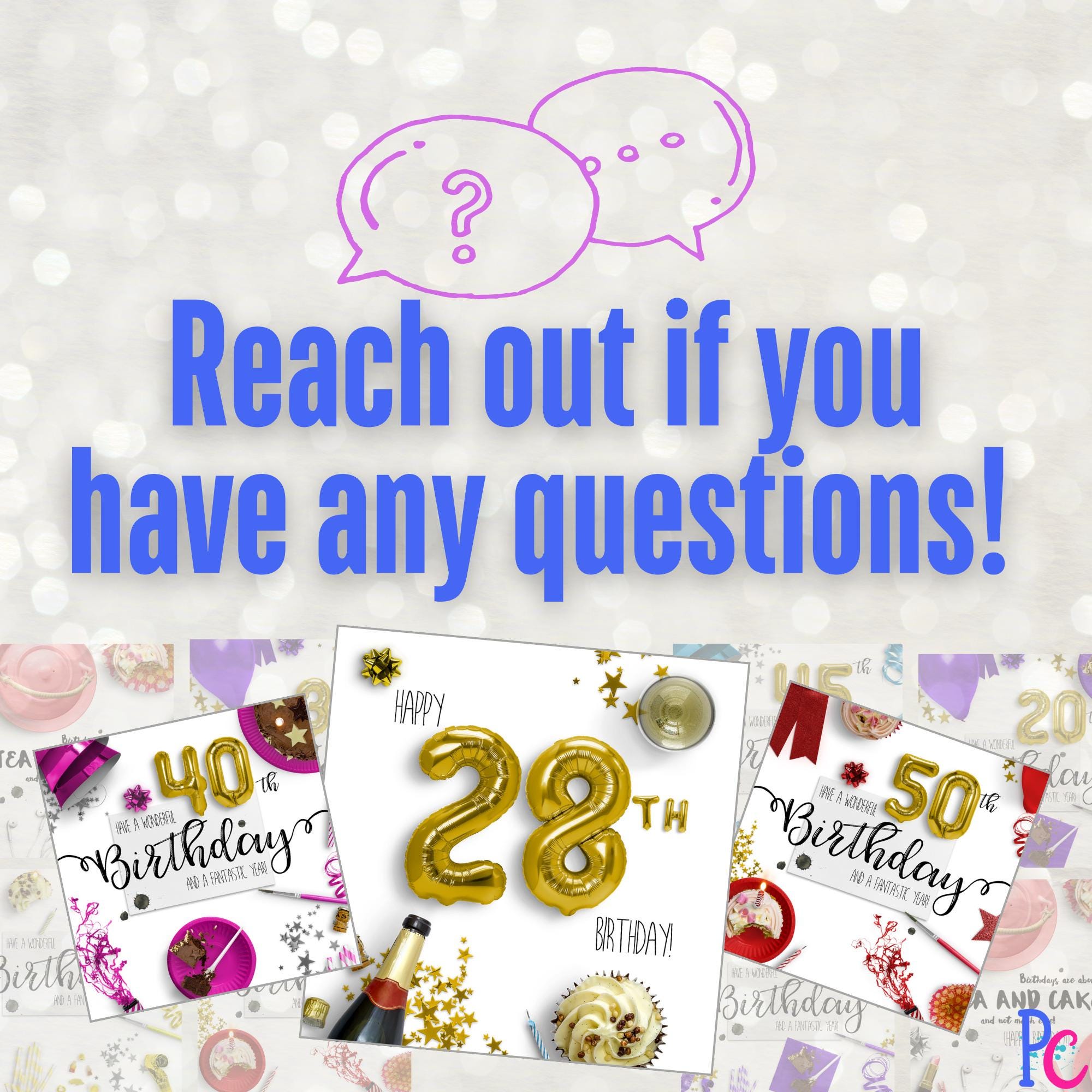 Digital Birthday Card Instant Download Wishes Online Celebration Eco ...