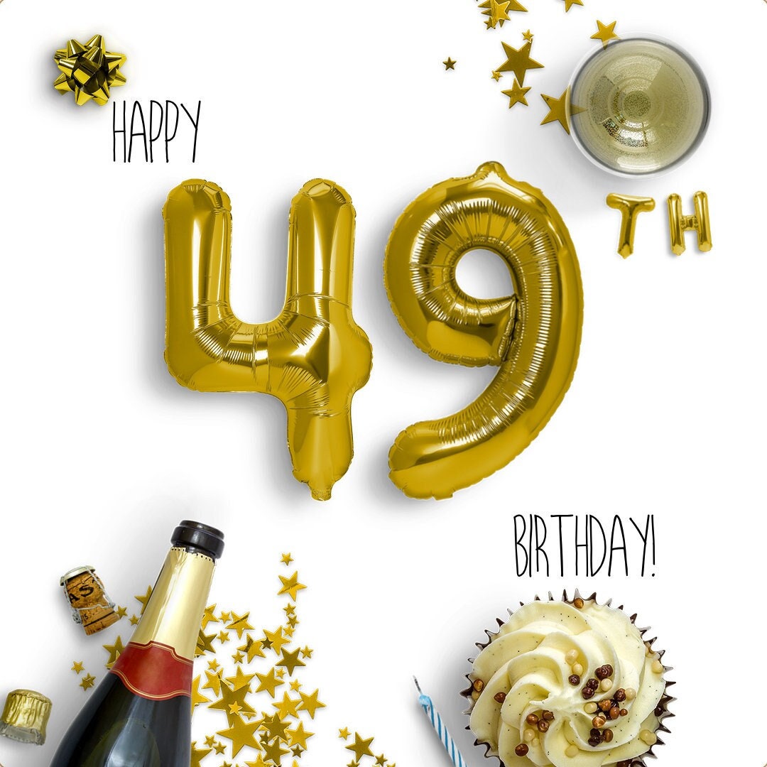 49th Birthday Ecard | Digital Birthday Cards | Paperless Birthday Card ...