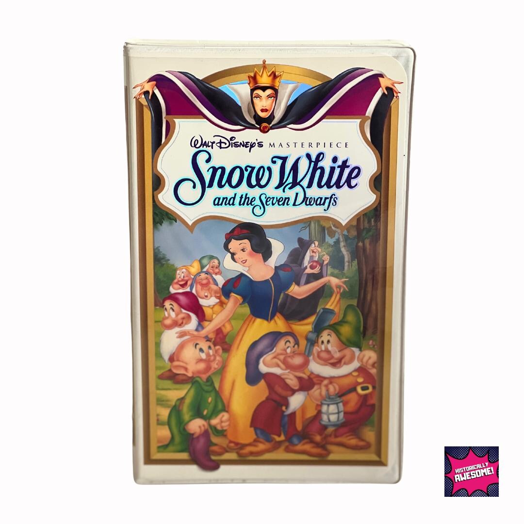 Rare Snow White VHS - Walt Disney's Masterpiece Collection - Etsy