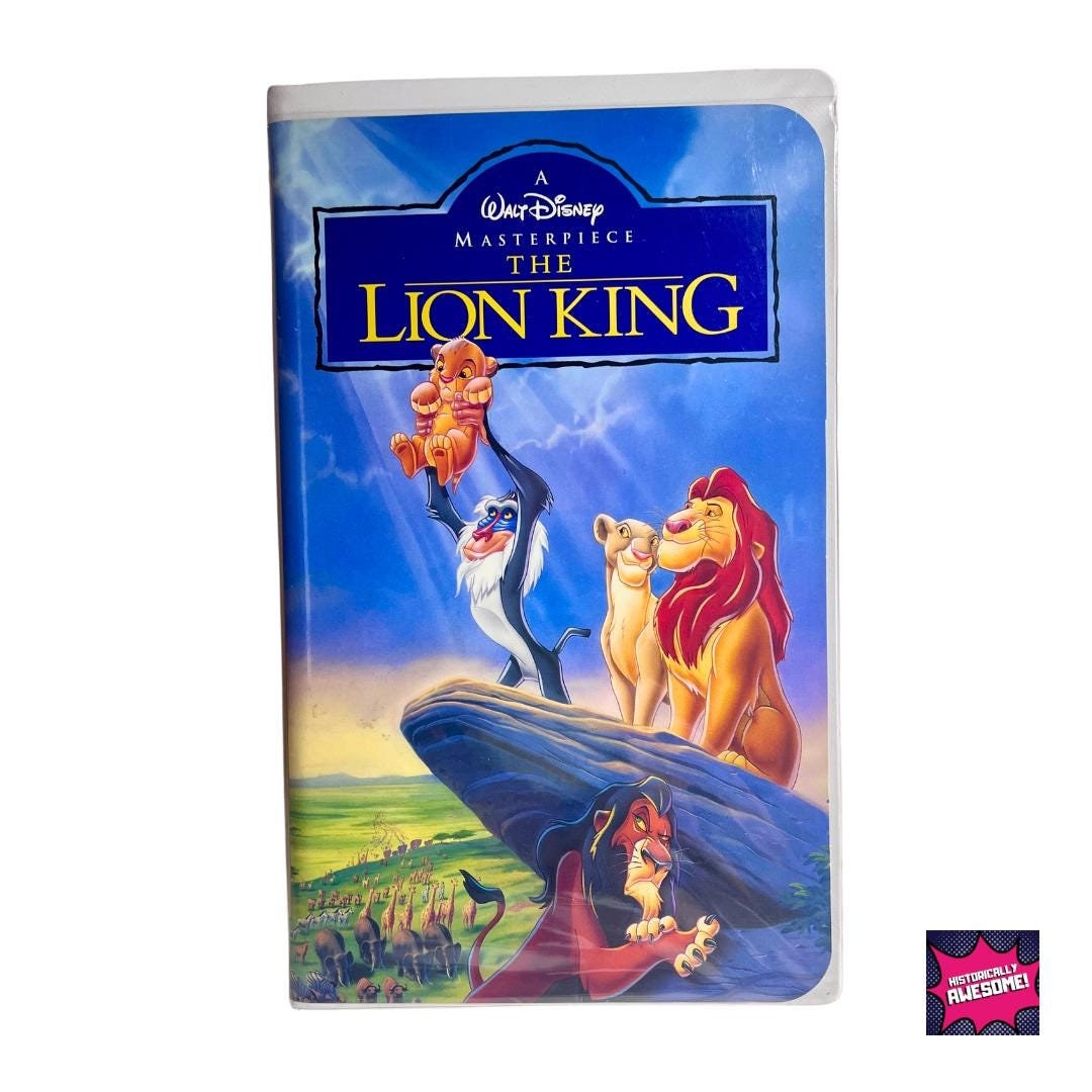 Disney's the Lion King VHS Masterpiece Collection VHS 2977 1995 in New ...