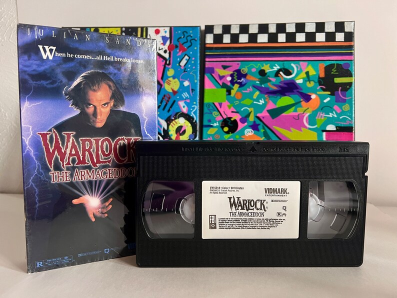 Warlock: the Armageddon VHS Movie | 1993 | Vidmark Entertainment ...