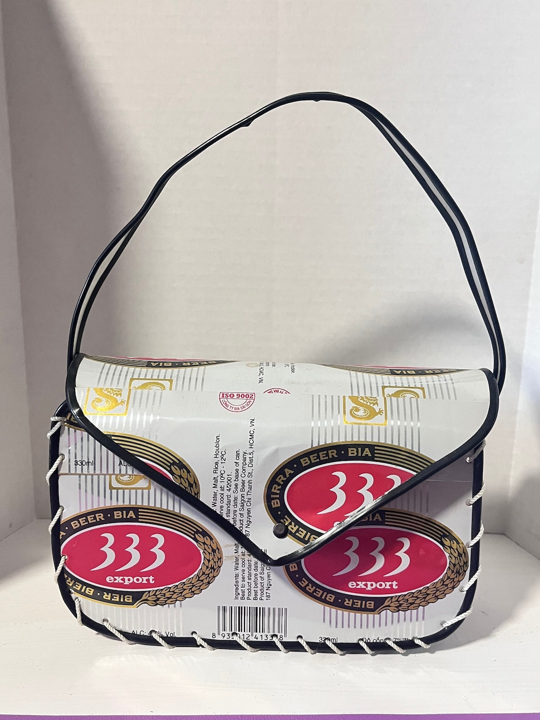 Handmade Recycled Beer Can Purse: 333 Export, Vietnam - Etsy