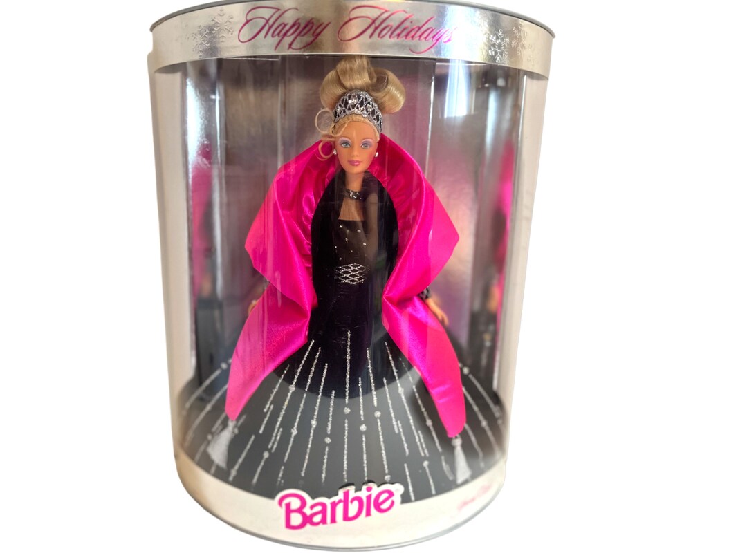 Collectors 1998 Happy Holidays Barbie With Print Errors (RARE) Mint ...