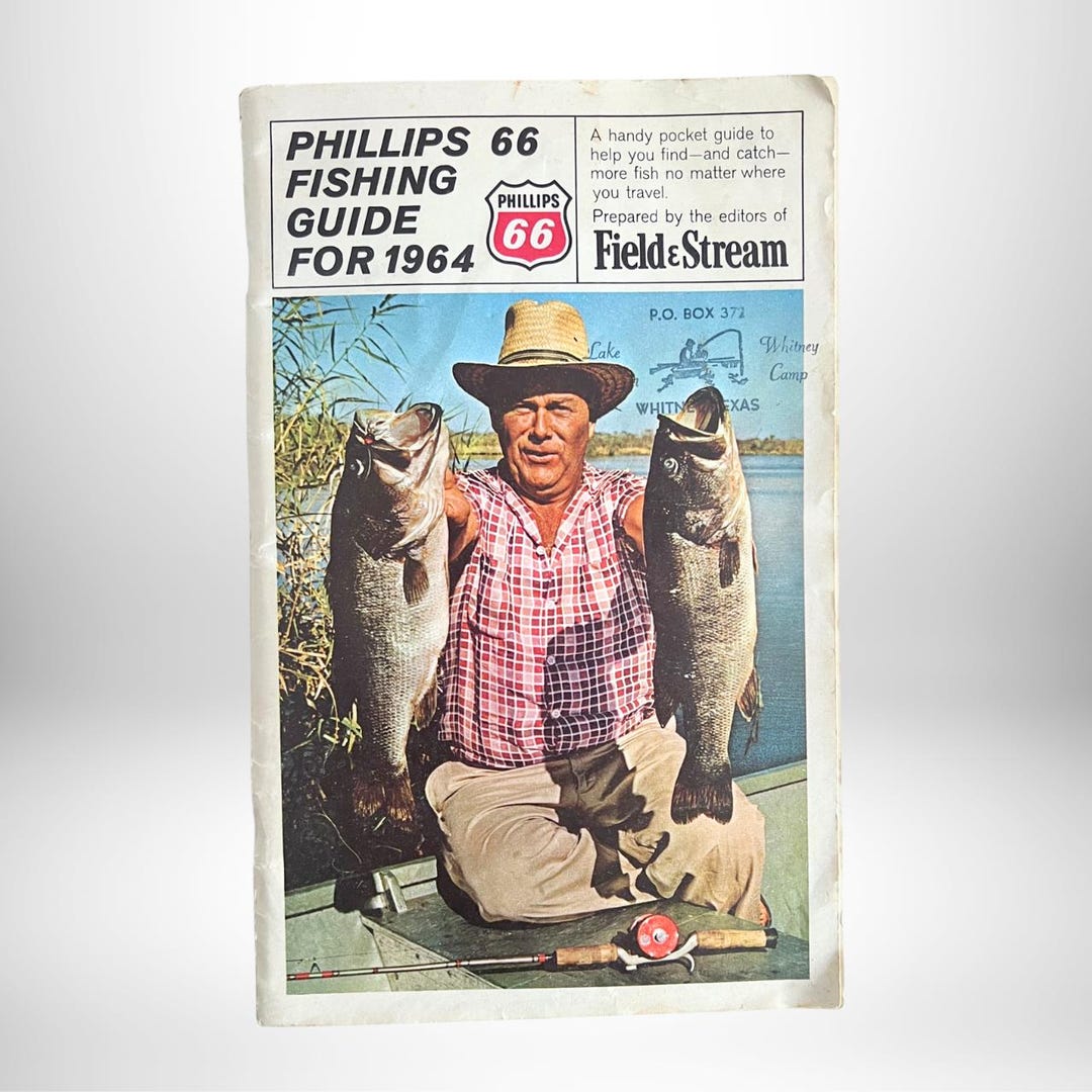Phillips 66 Fishing Guide From 1964 - From Field & Stream Editors - A+ ...
