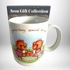Vintage Teddy Bear Hug Mug Special Person With Plush 4" Bear - 1989 ...