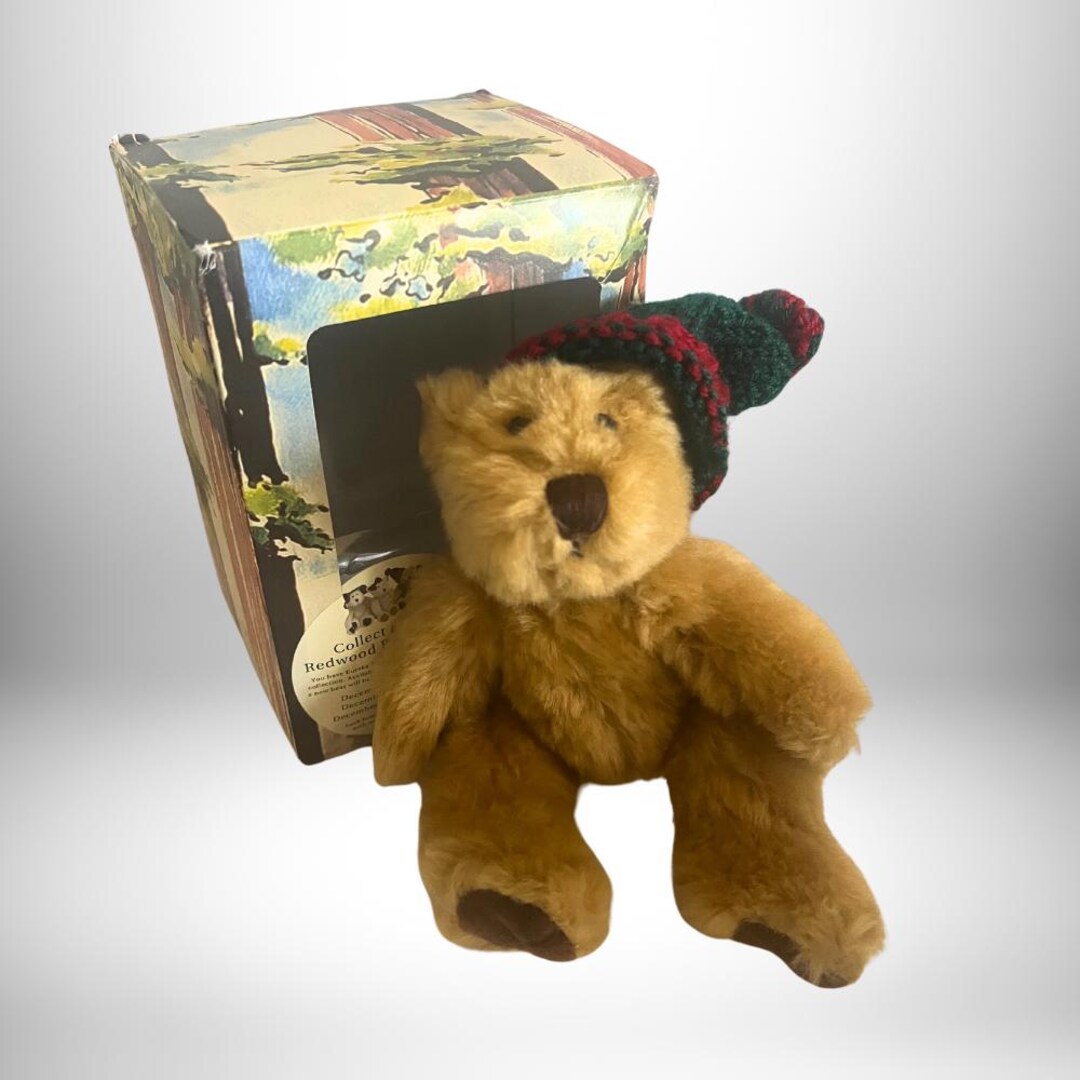 1999 Eureka Pete 6" Plush Bear Made Exclusively for Mervyn's California ...