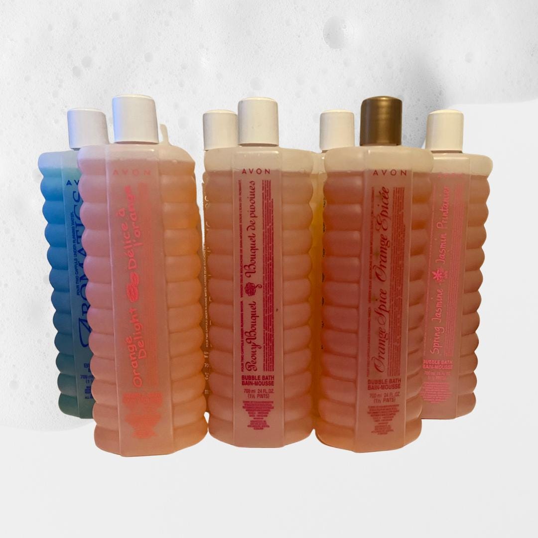 RARE Variety Scents of Avon Bubble Bath - SEALED - 24 Fl Oz. - Etsy