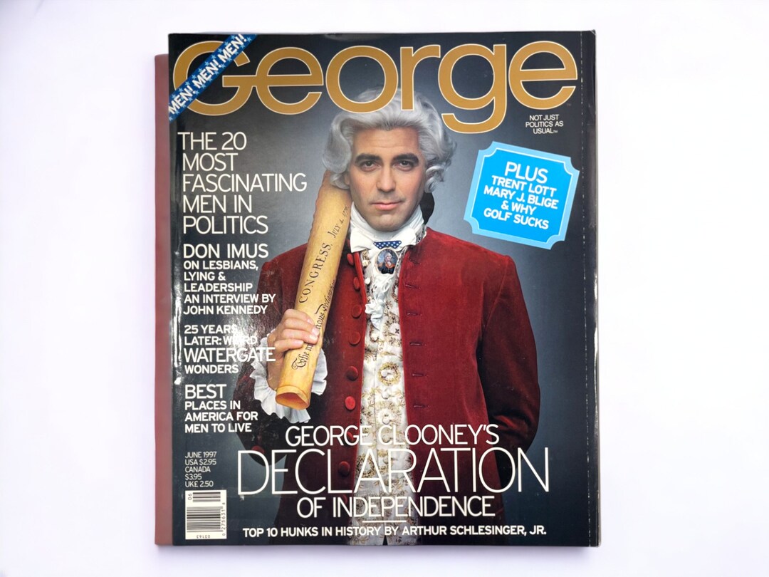 RARE 90s GEORGE Magazines in Great Condition | Collector Magazines ...