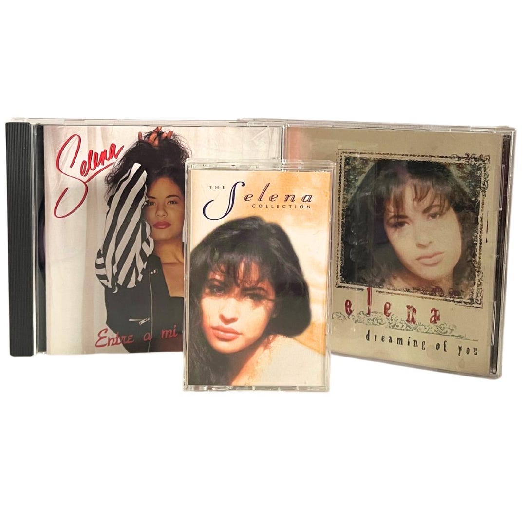 SELENA Rare Music Collection of "the Selena Collection" Cassette and Two Cds 1992–1995; All in ...