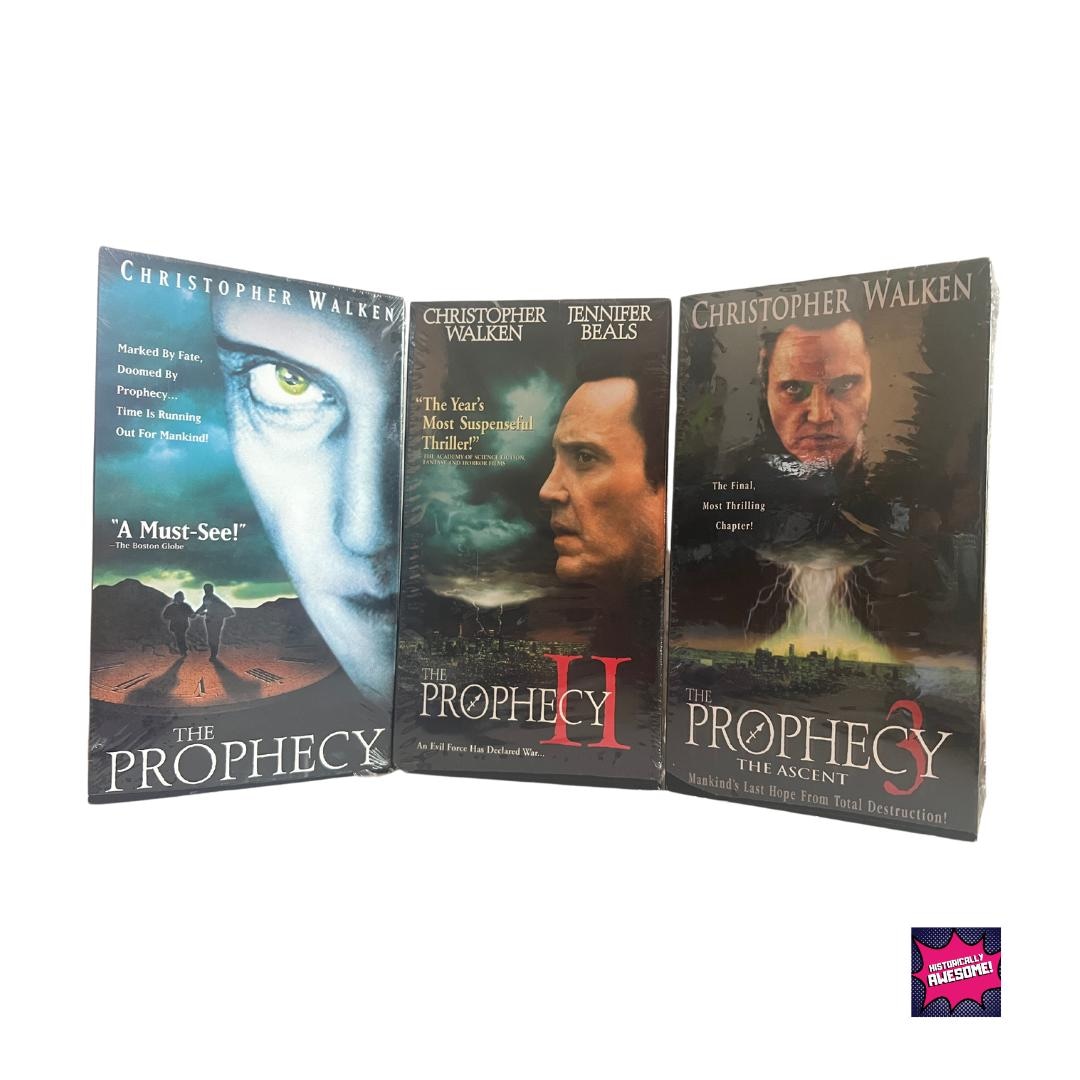 THE PROPHECY VHS Series | Horror Suspense Thriller Films | Set of 3 ...