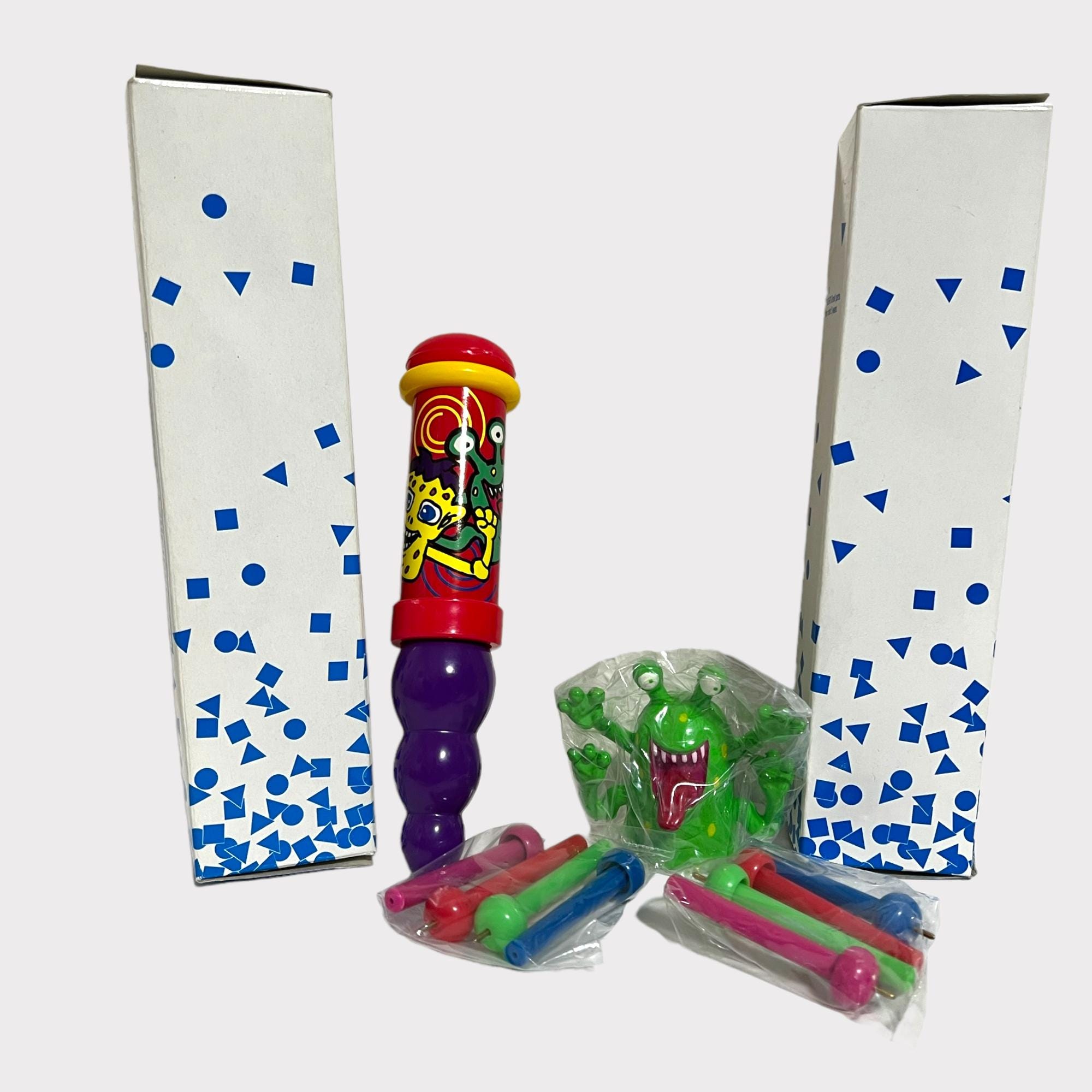 RARE Vintage Zany Pen by Avon Kids Green and Yellow Character Toppers ...
