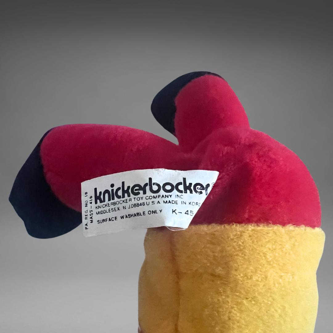 1981 Mickey Mouse Power Knickerbocker Plush Toy—©walt Disney ...