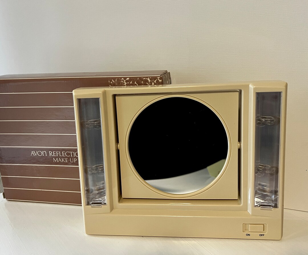 1986 Avon Reflections of Beauty Make-up Mirror - Etsy