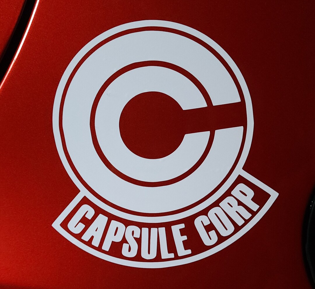 Capsule Corp Logo Decal - Etsy