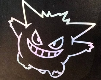 Gengar Window Decal - Etsy